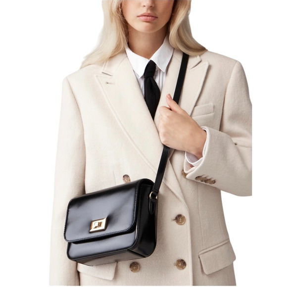 J. Crew Factory | Bags | J Crew Edie Crossbody Bag Italian Leather ...